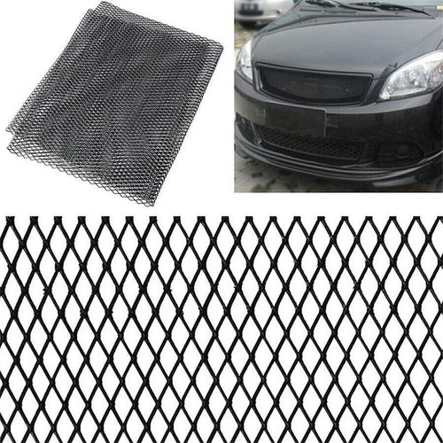 For Bumper Fender Hood Vent Car Front Grille Guard Mesh Rhombic Grill ...