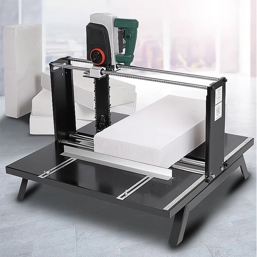 Electric Aerated Block Brick Cutter Desktop Saw Chain Lightweight Brick ...