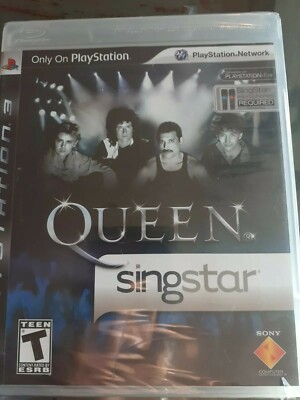SingStar Queen (Sony PlayStation 3, 2009) brand new-factory sealed ps3 ...
