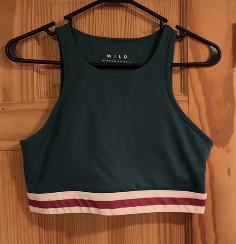 Wilo Women's Sports Bra Blue Green Size Large | eBay