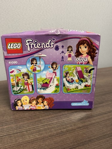LEGO Friends 41090 Olivia's Garden Pool Turtle 82 Pcs. Building Blocks ...