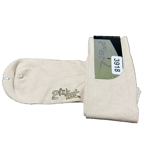 2xist MicroBamboo Men’s Crew Dress Socks Sand Sz 10–13 Bamboo Diagonal ...