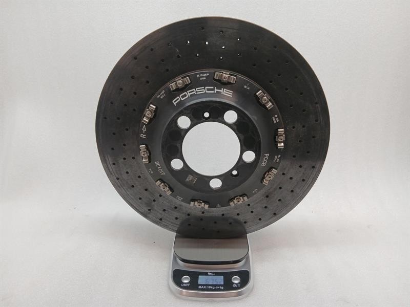 PORSCHE 911 991 GT3RS MK1 Brake Disc Front 99135140884 Bremsscheibe ...
