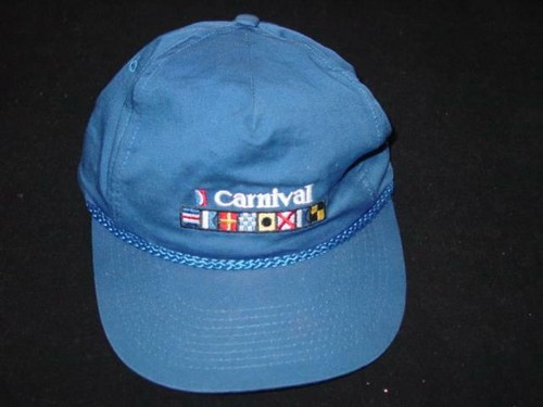Vintage CARNIVAL CRUISE Line Ship - Adjustable Truckers Hat/Baseball ...