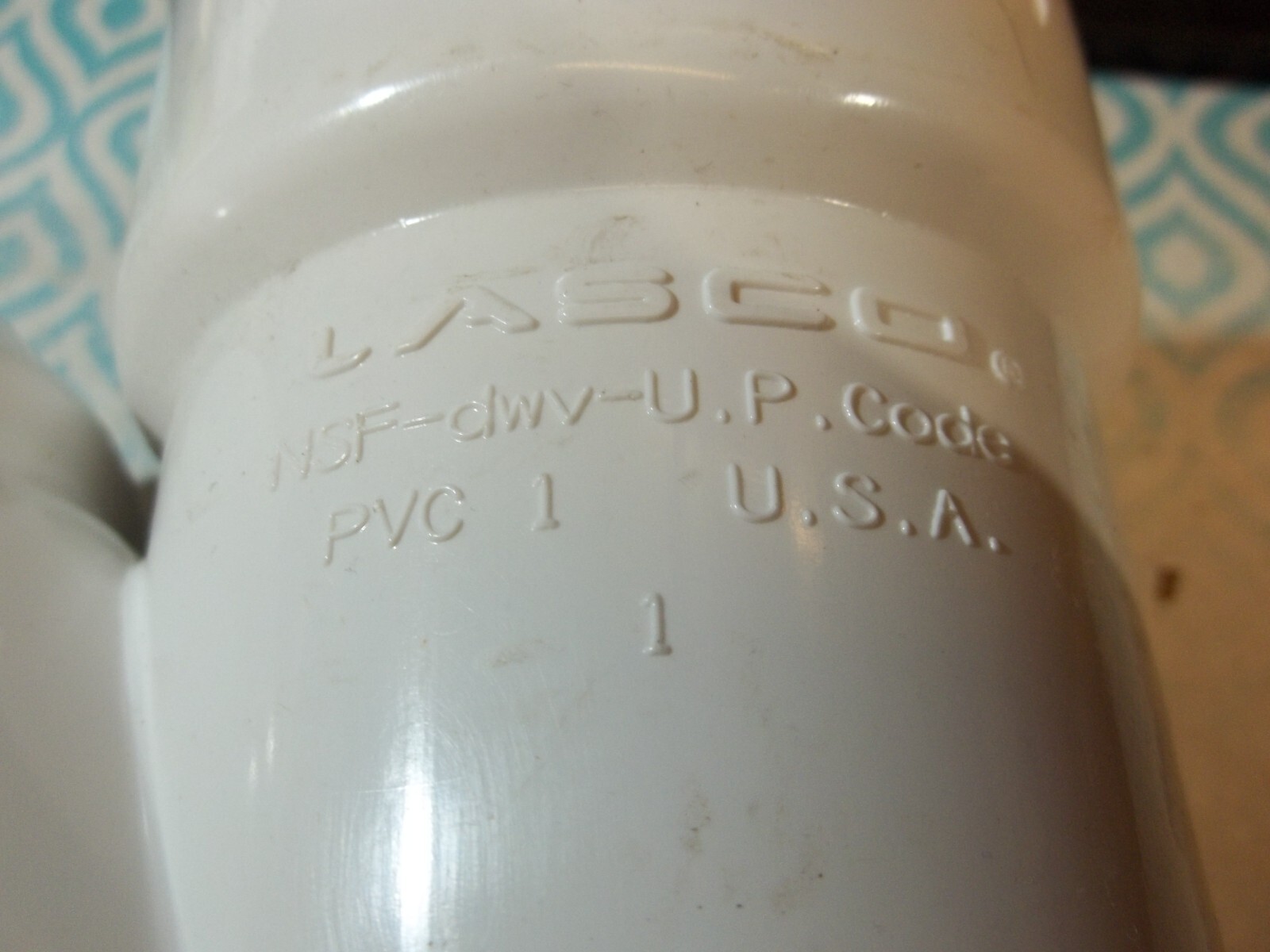 LASCO 3" WYE Y NSF-DWV PVC 1 SLIP FITTING PIPE 3X3X3 CONNECTOR (RH5-3 ...