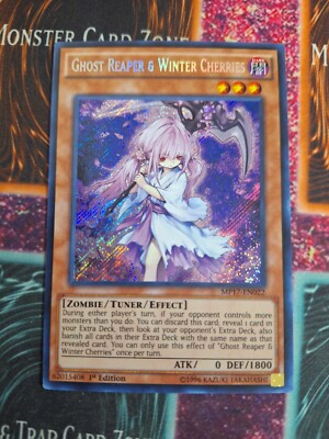 Yu-Gi-Oh! TCG Ghost Reaper & Winter Cherries MP17-EN022 Secret 1st ...