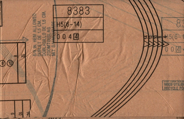 Simplicity Sewing Pattern 8383 H5 Misses' Knit Trapeze Flowy Dress S6 ...