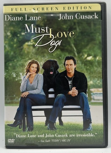 Must Love Dogs DVD Full Screen Diane Lane John Cusack Dermot Mulroney ...