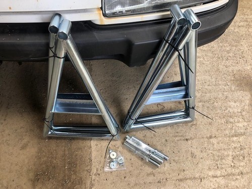 WRC Type Works Sill Stands 19mm OR 25mm Pin Removable - Stand Set x 4 ...