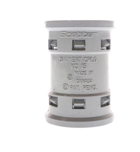 Ipex-Kwikon 089001 KC15 Non-Metallic ENT Snap-On Coupling, 3/4-Inch ...