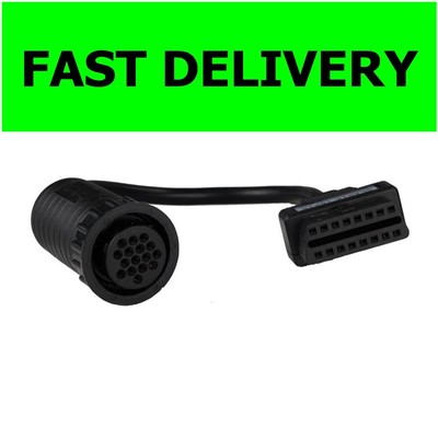 DAF TRUCK 16 PIN to OBD/OBD2 connector AUTOCOM, DELPHI, WURTH | eBay UK