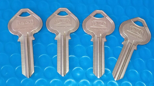 ILCO BRAND Key Blank, #1011 D1 set of 4 [kba] | eBay