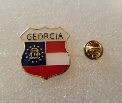 Georgia Shield Lapel Pin | eBay
