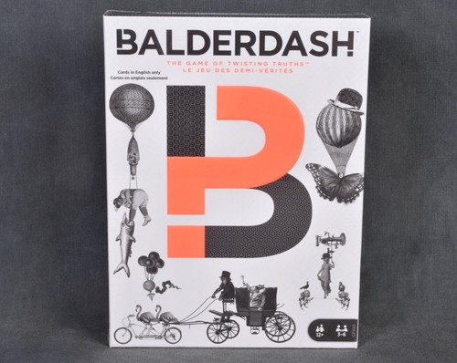 Mattel BALDERDASH! Board Game 2019 Game of Twisting Truths Age 12 ...