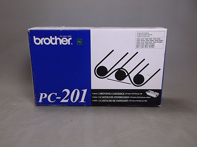 Brother PC-201 Printing Cartridge, Black 30 DAY WARRANTY | eBay