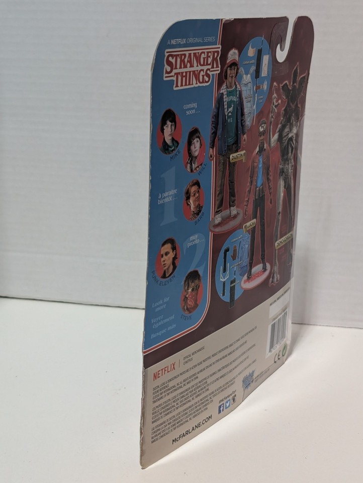 McFarlane Toys Stranger Things Series Dustin Action Figure Netflix NIP ...