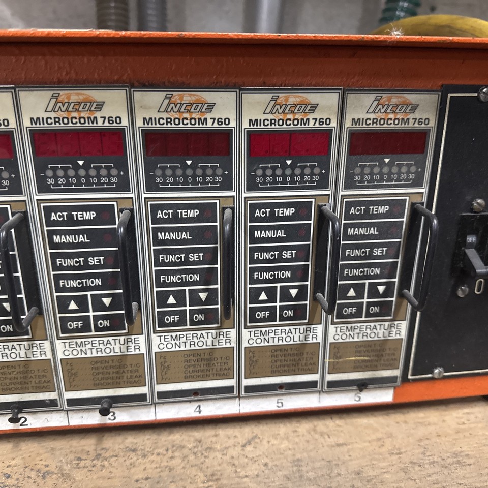 INCOE MICROCOM 760 6 Zone Hot Runner Control | eBay
