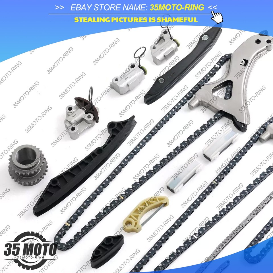 Timing Chain Kit & VVT Sprockets Kit For Mercedes Benz E63 E550 ML550 ...