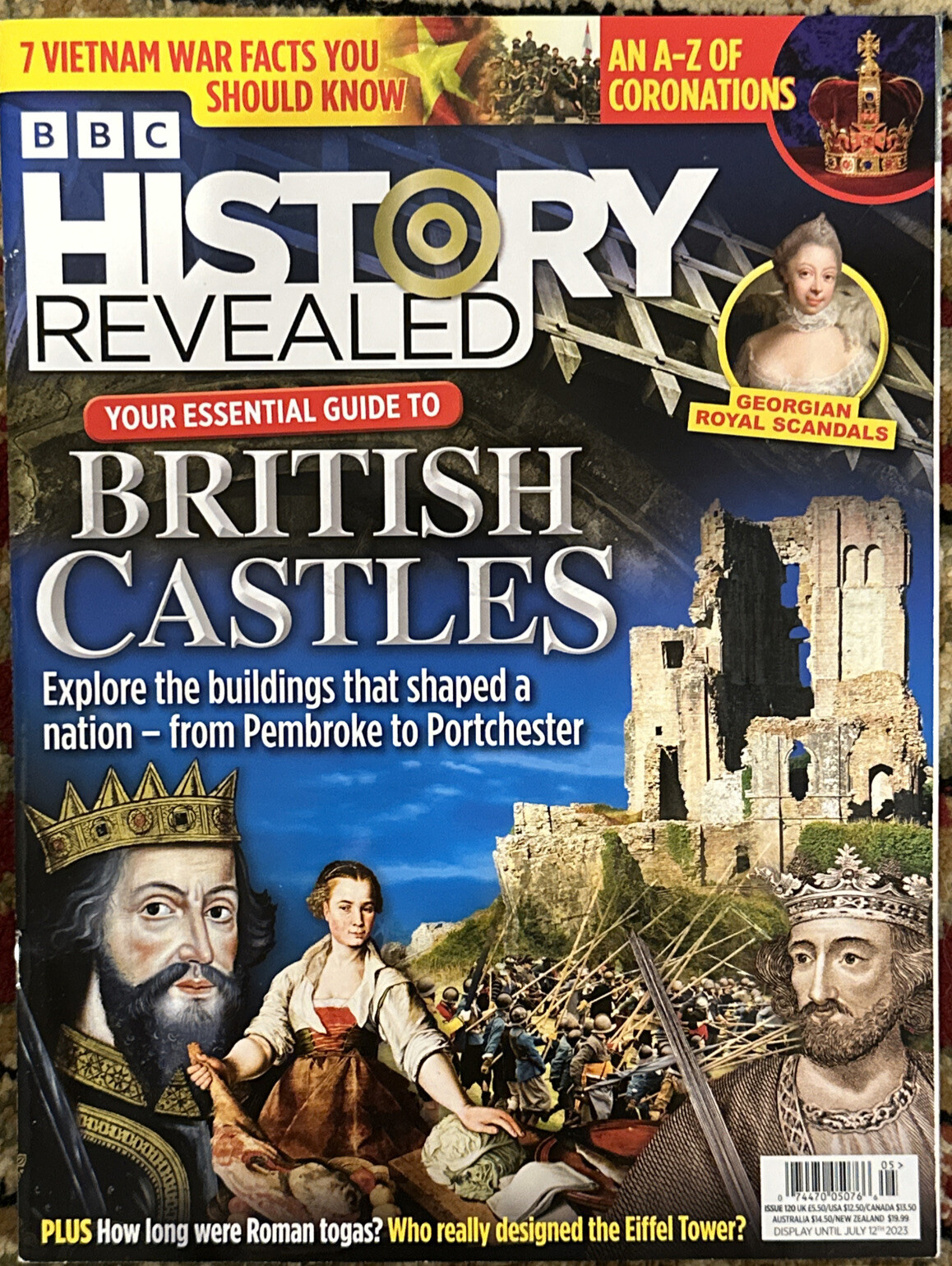 BBC History Revealed magazine May 2023 Issue 120 British Castles | eBay