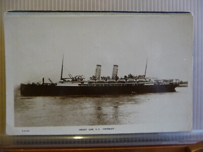 SS20 - 12 - Postcard - Orient Line - SS Osterley | eBay