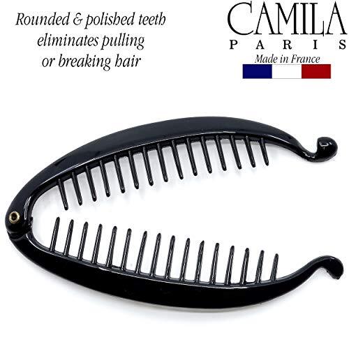 Paris Nv137 4.5 Inch French Banana Clip Hair Comb Classic Girls Updo ...