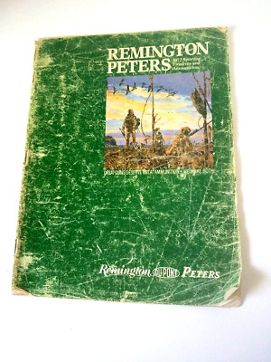 Vintage 1972 Remington Peters Sporting Firearms & Ammunition Catalog | eBay