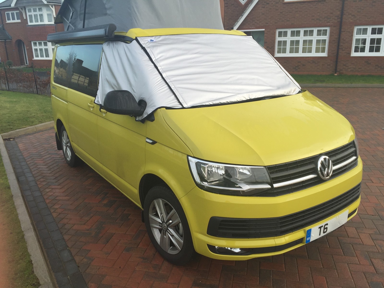 VW T6 & T6.1 California Transporter Thermal Windscreen Cover - Colour ...