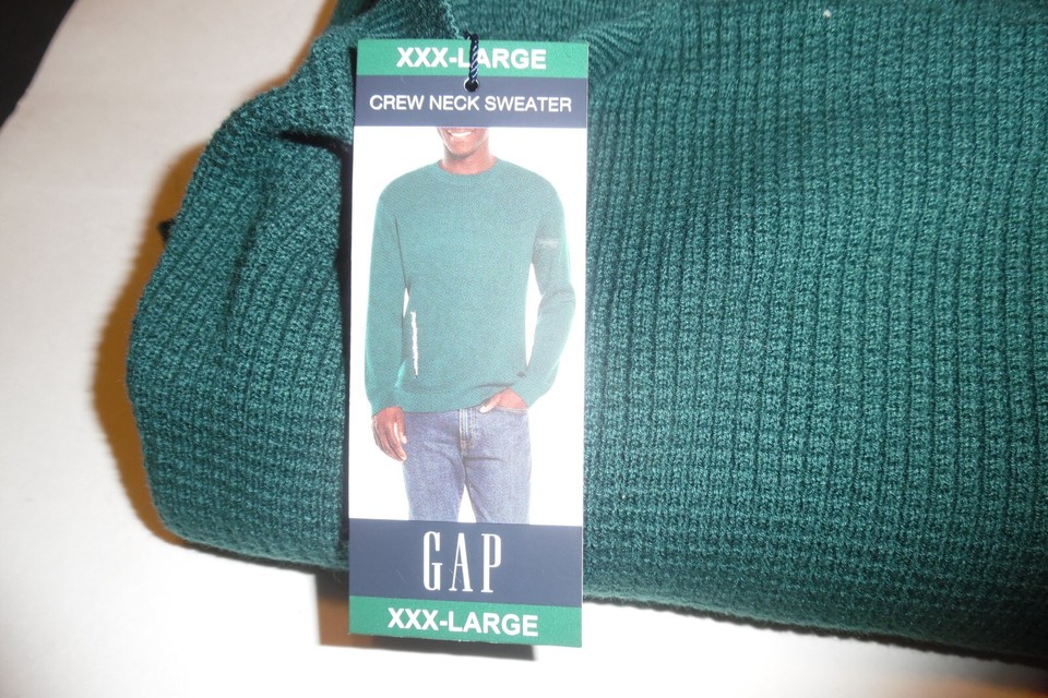 Gap Crew Neck Sweater XXX-Large Dark Green | eBay