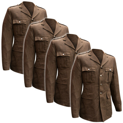 British Army No 2 Dress Uniform Jacket Tunic All Ranks Formal Brown ...