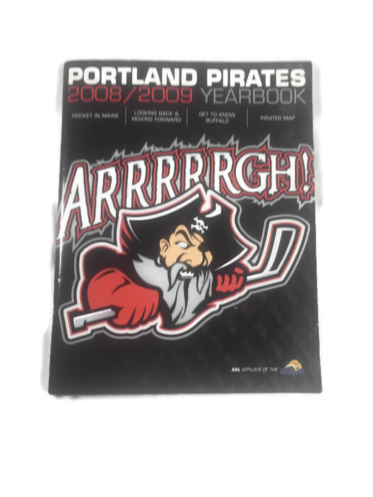 Portland Pirates 2008/2009 Yearbook Hockey Schedule AHL Affiliate of ...