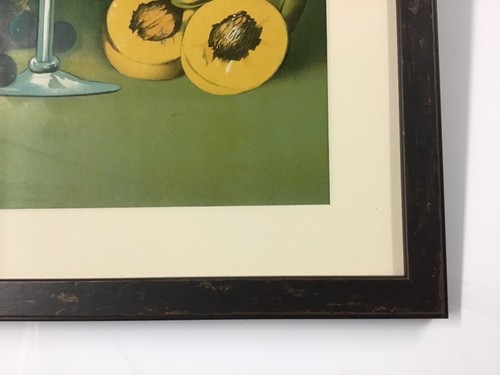 1911 Chromolithograph James Lee Chicago “Select Fruit” Nice Framez | eBay