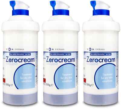 Zerocream Emollient 500g X 3 5011309163018 | eBay UK