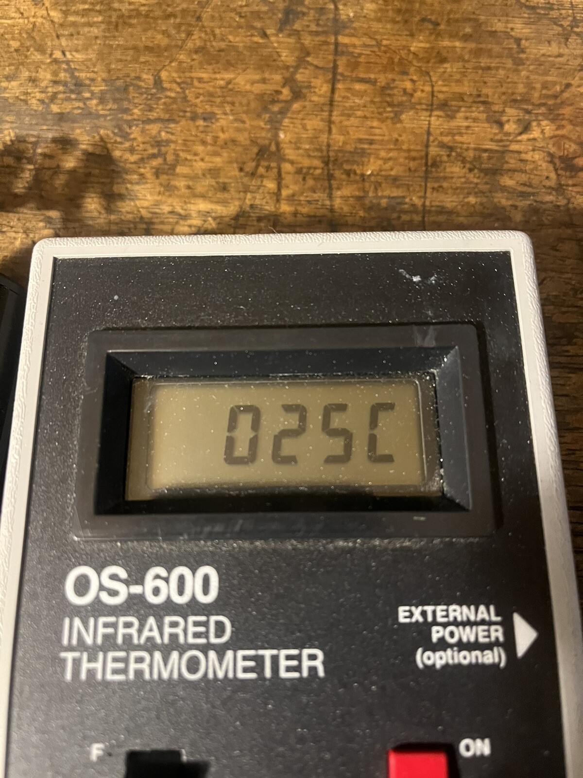 OMEGA Professional Infrared Pyrometer Os-601 Thermometer W Case Manual ...