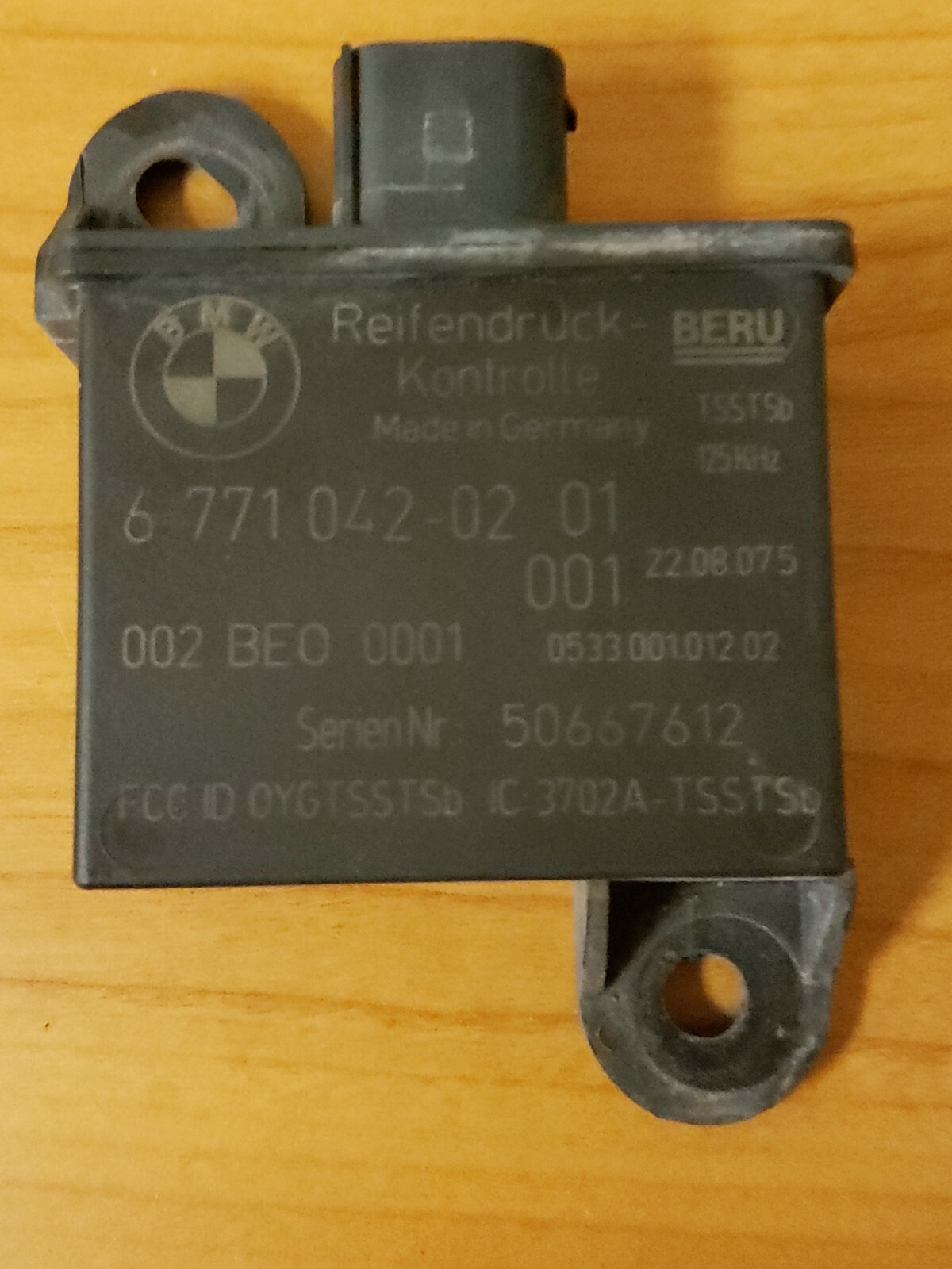 07-11 BMW 328i 335i TPMS Tire Pressure Monitor Trigger Transmitter RDC ...