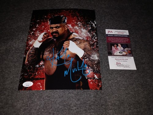 Kama Mustafa Aka The Godfather Signed 8x10 Wwf Wwe Jsa | eBay