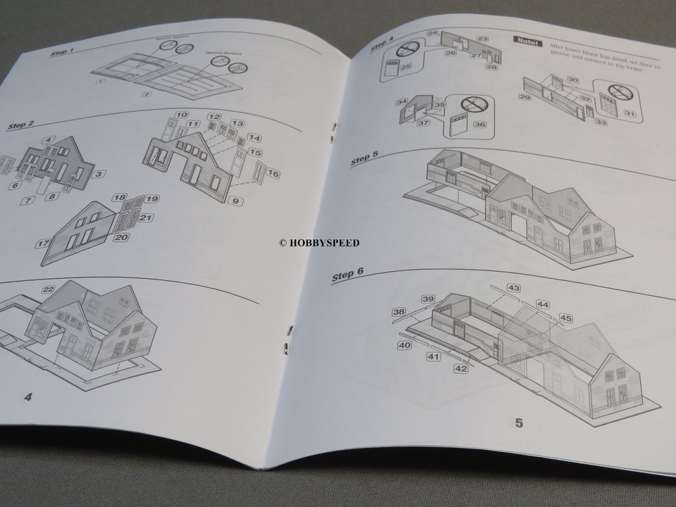 LIONEL 83440 RICO STATION PASSENGER TRAIN DEPOT KIT O GAUGE building 6 ...