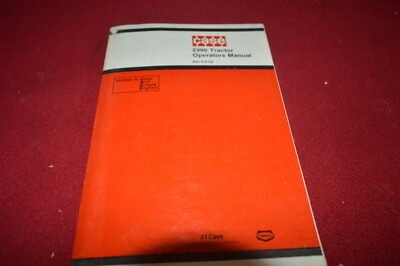 Case 2390 Tractor Operator's Manual AMIL15 | eBay