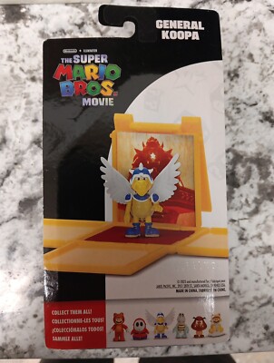Super Mario Bros. 2023 Movie General Koopa 1" Mini Figure Toy Jakks | eBay