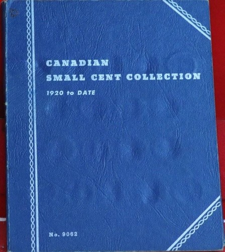 Canadian Small Cents Collection in Whitman Book - 32 Coins 1920-1965 | eBay