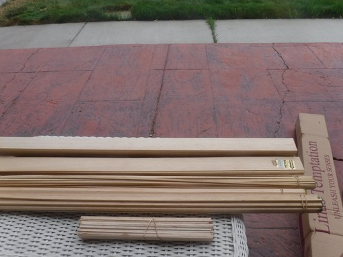 Lot Of 150+ Sticks Balsa RC Model Grade Hobby Airplane Kit #4 | eBay