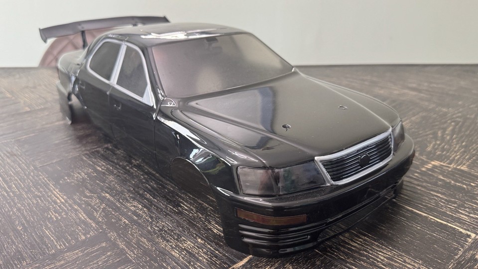 1/10 Body Shell RC Lexus LS Black Painted RC Body | eBay UK