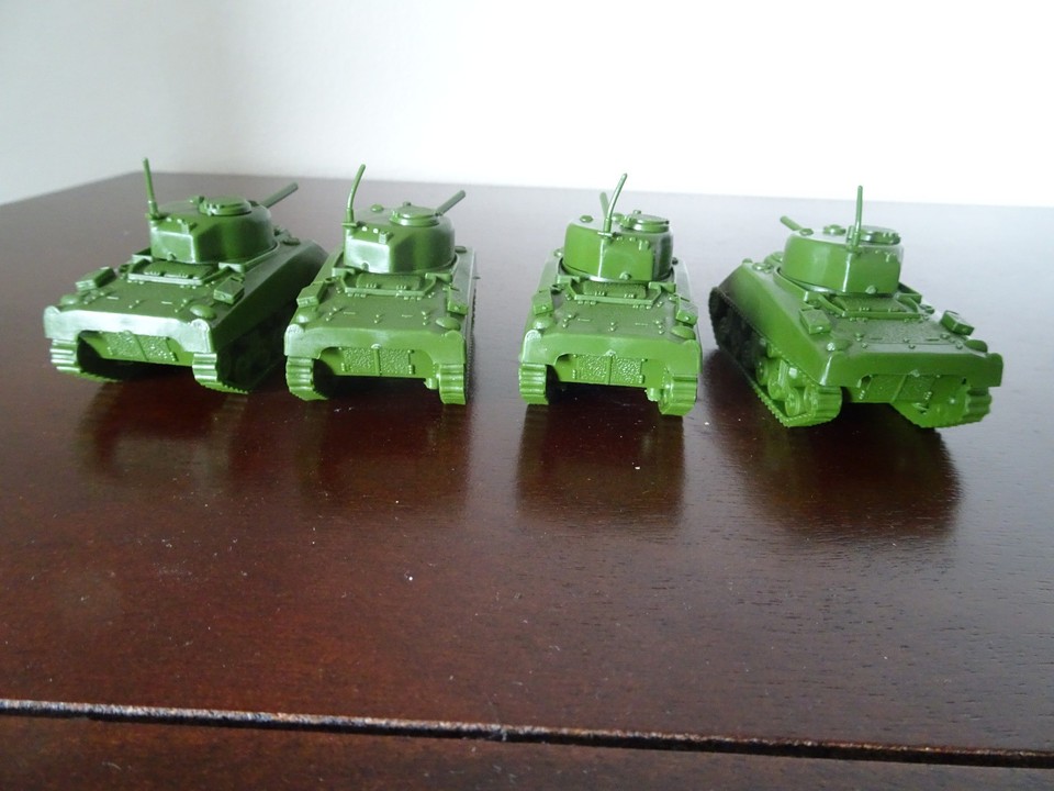 1/72 HO ATLANTIC 4 SHERMAN TANKS | eBay