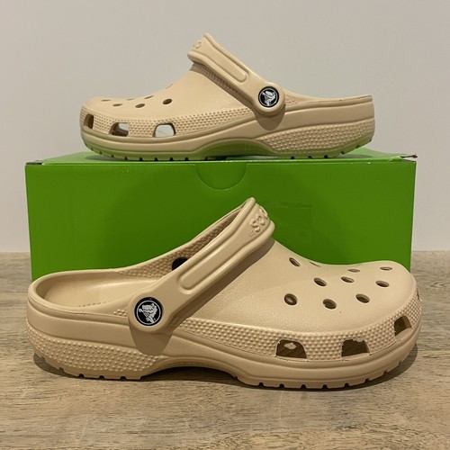 Crocs Classic Clog K Sandals Kids Comfortable 206991-2DS ShitakeKids Sz ...
