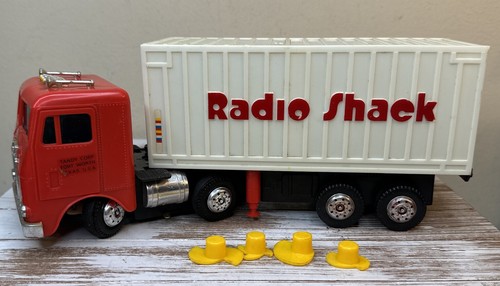 Radio Shack Tandy Corporation Semi Truck Toy Tractor Trailer 12 ...