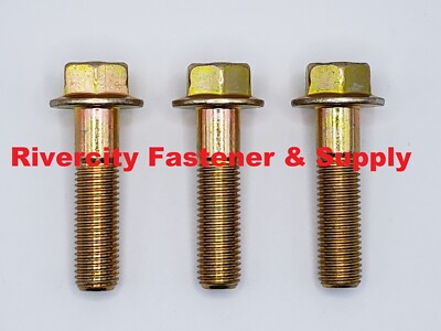 (5) M10-1.25x40 Bolts 10mm x 40mm J.I.S. Small Head Hex Screws M10x1 ...