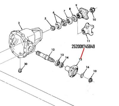 HMMWV HUMMER H1 DIFFERENTIAL OUTPUT SHAFT FLANGE 1 EACH | eBay