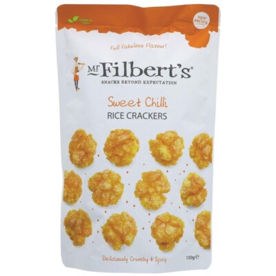 Mr Filberts | Sweet Chilli Rice Crackers | 3 x 150g | eBay UK