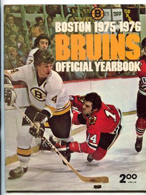 Sports Pub: Boston Bruins NHL Hockey Yearbook 1975 | eBay