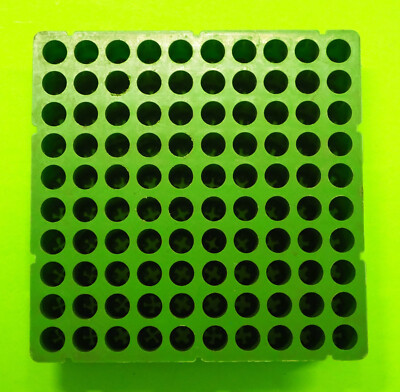 Case Loading Block-(Green)-(100 Cases Capacity-.520" I.D. Holes)-NOS | eBay