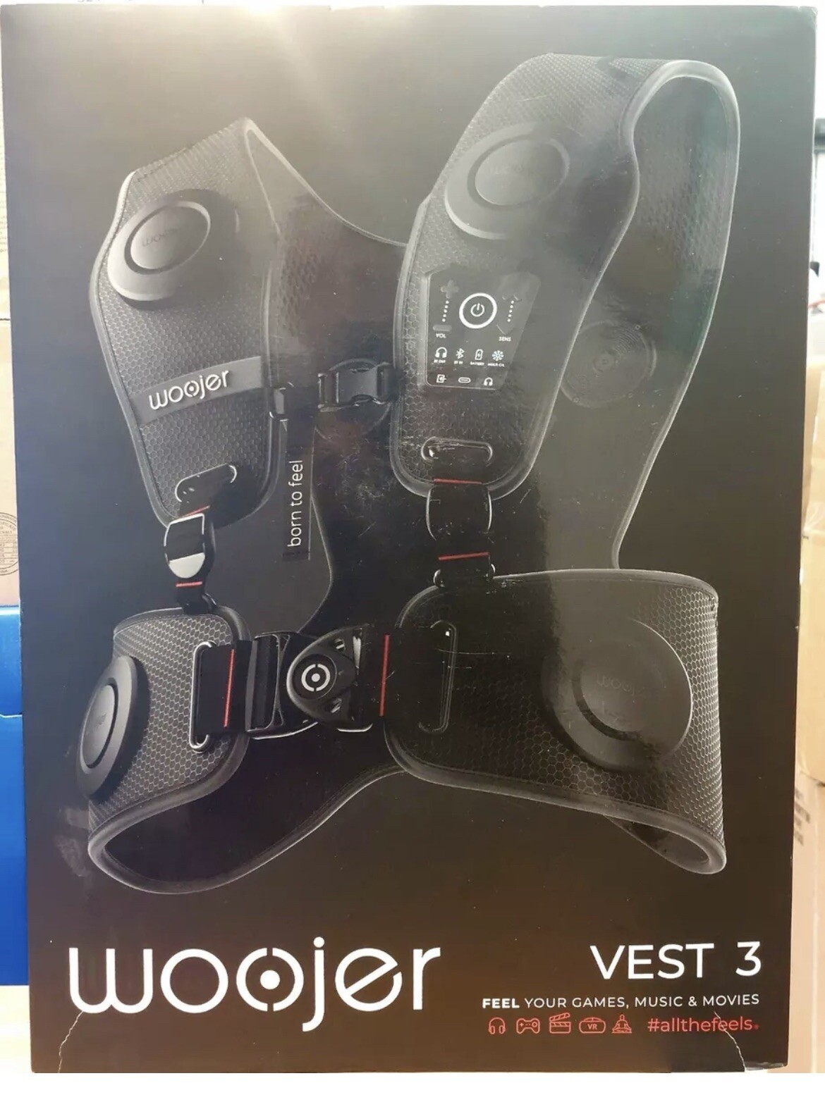 Woojer VEST 3 - WJRV3-101N - Haptic Vest 3 - Black - Made For Meta ...